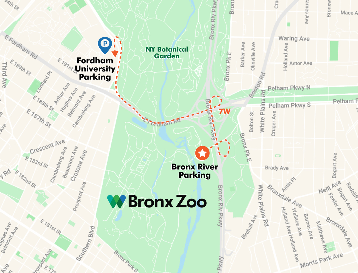 Parking Lots Full? - Bronx Zoo