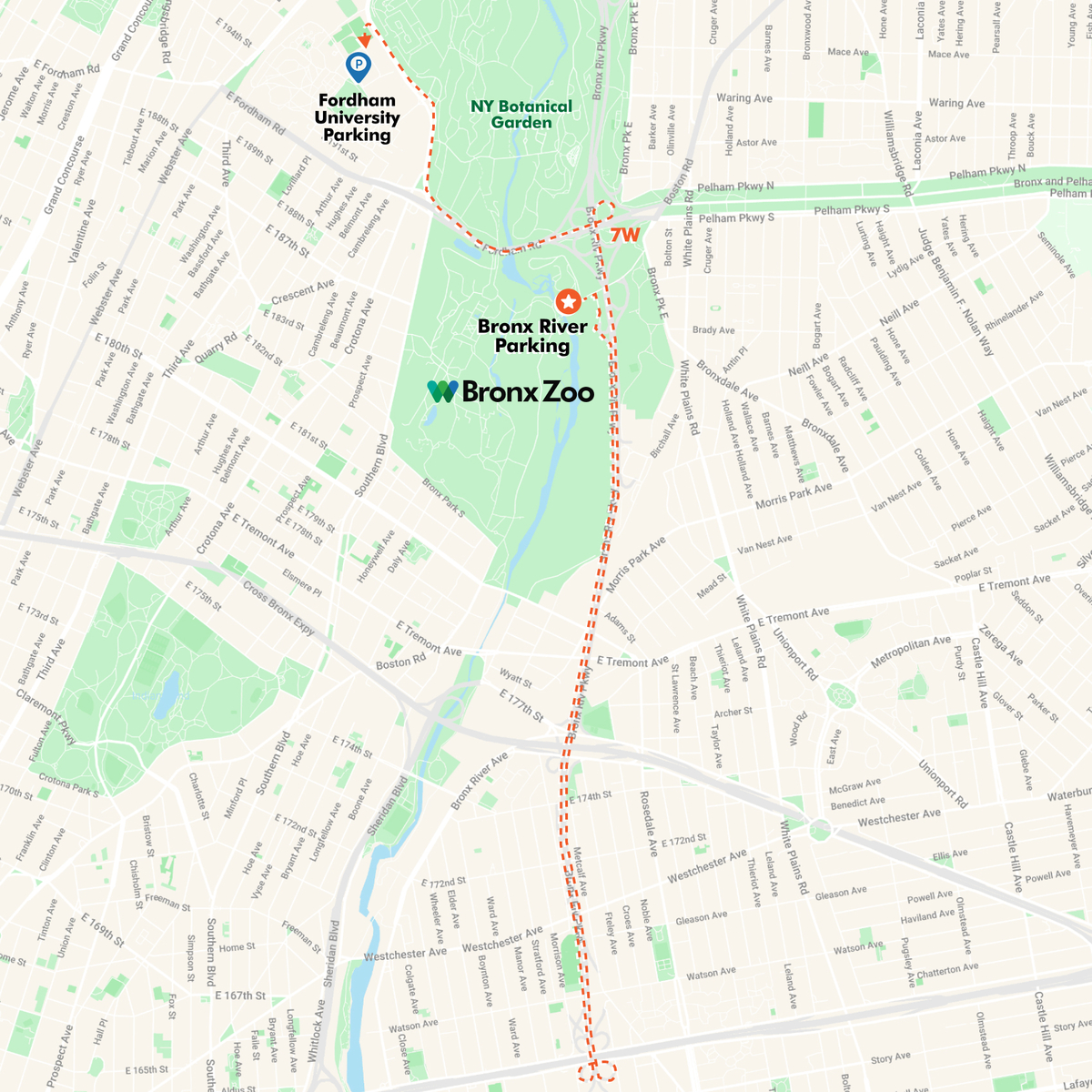 Parking Lots Full? - Bronx Zoo